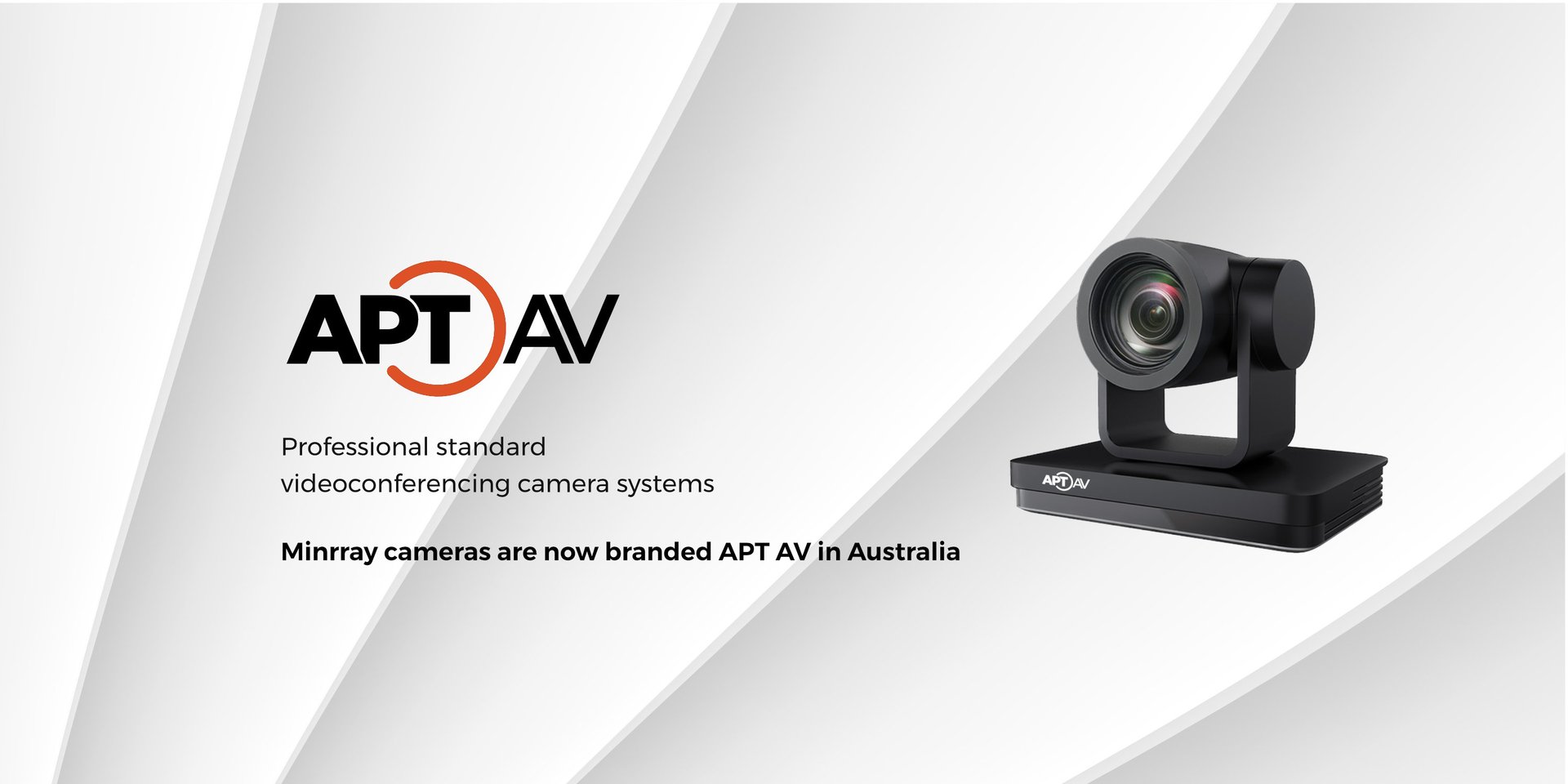 Minrray Cameras are now branded as APT AV in Australia